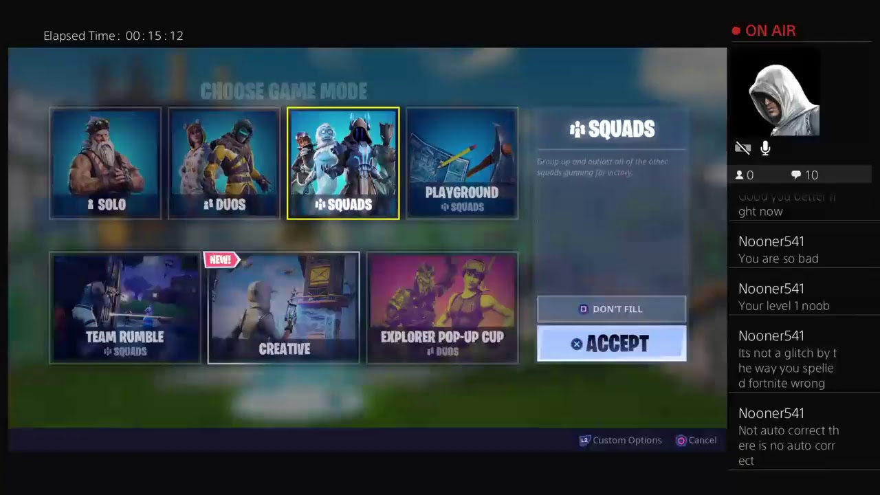 Fortnight in the house - YouTube