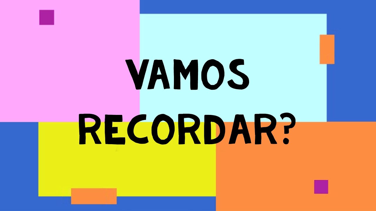 VAMOS RECORDAR COM PROFESSORA CRIS - YouTube