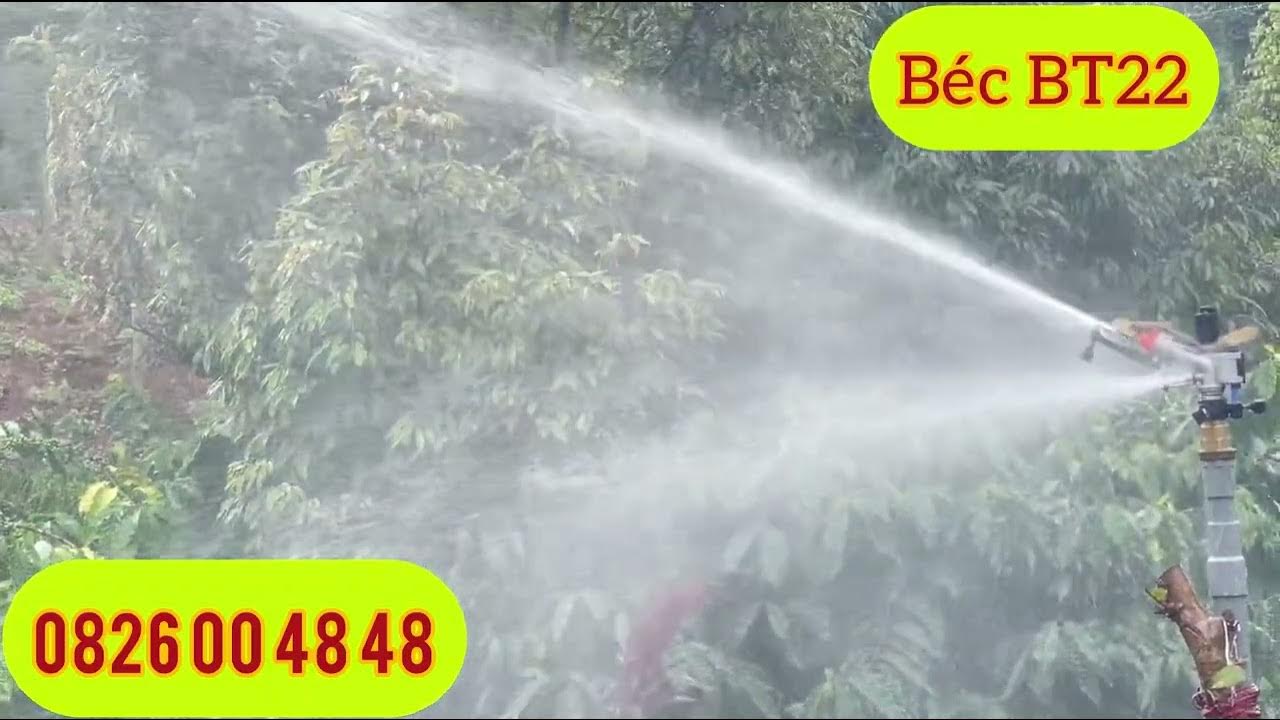 BÉC BT22 - REN 34 BẰNG ĐỒNG, TƯỚI RẤT ĐỀU VÀ ĐẪM, PHUN XA TỐI ĐA 15-18m, ĐI BƠM TỪ 1hp TRỞ LÊN ...
