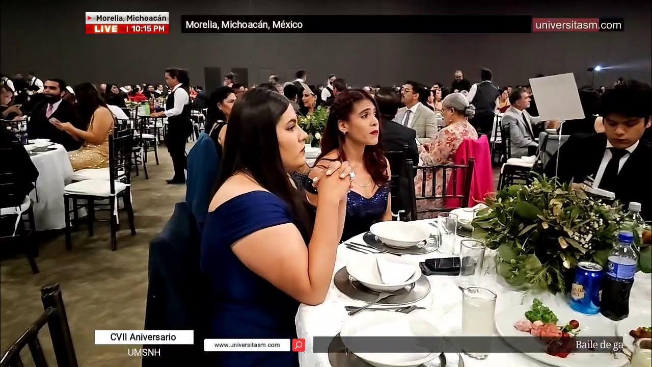 Baile de Gala por el CVII Aniversario de la UMSNH - Celebración en Morelia." - YouTube