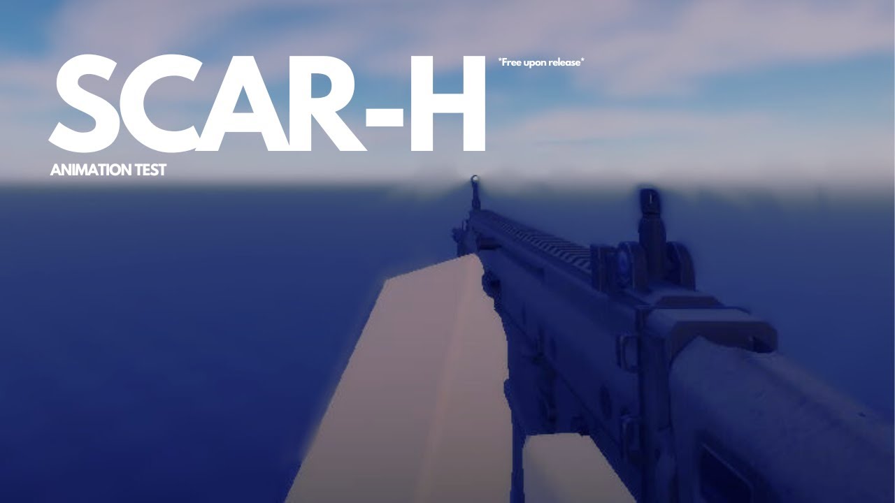 SCAR-H Animation (FREE UPON RELEASE) - YouTube