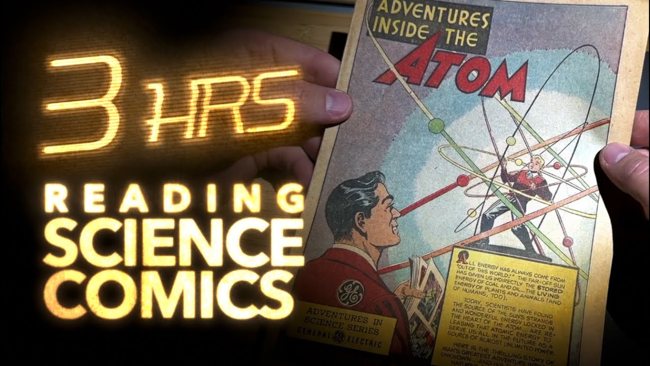 (3 Hrs) Reading 1950's Science Comics (Rockets, Atoms, Electricity ...