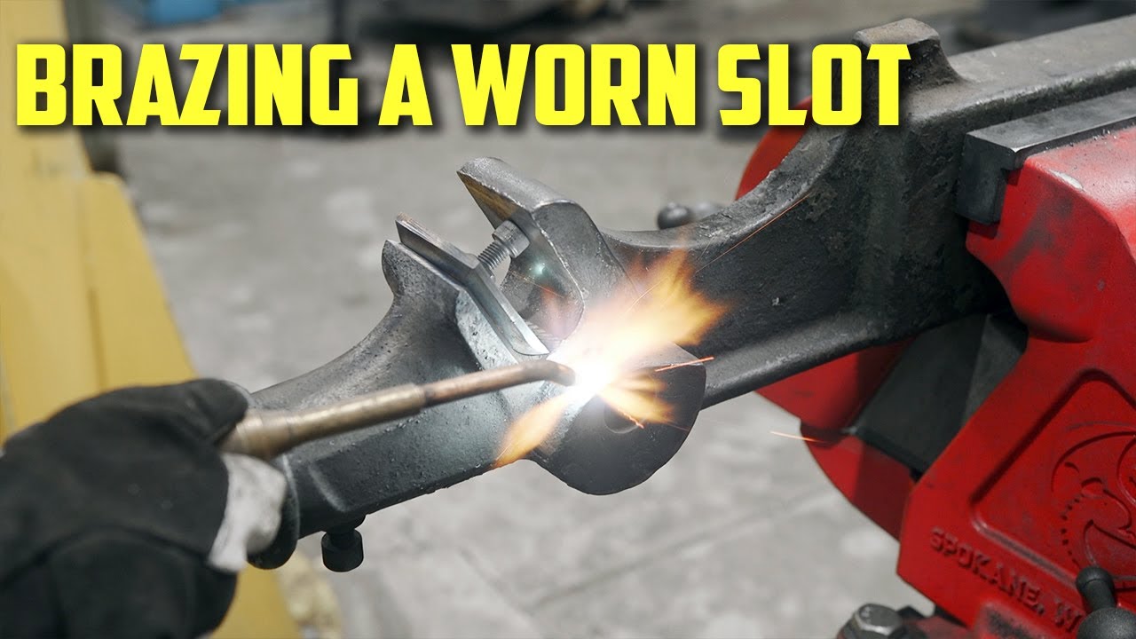 Brazing and Machining a Worn Slot in Cast Iron | Arbor Press ...