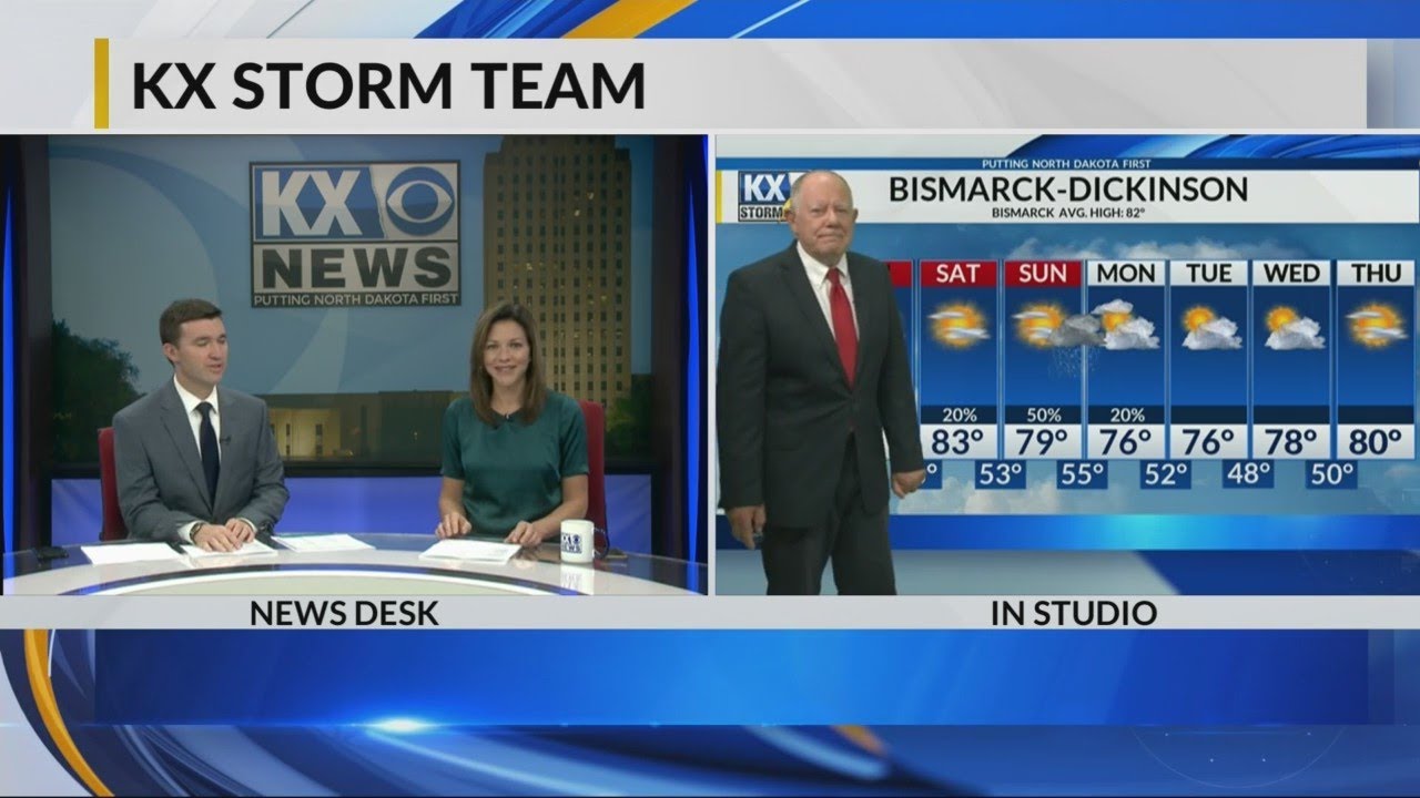 KX Storm Team Full Weather Forecast from KX News 8-23-18 - YouTube