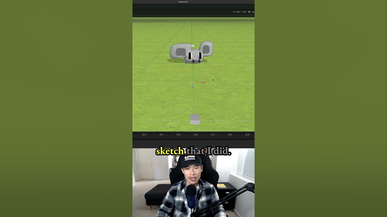 From Sketch to 3D: Bringing Mouse Head to Life - making a game mechanic in Buildbox - Character ...