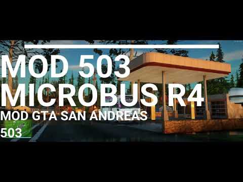 coaster salvadoreña gta sa ruta R4 ciudad delgado mods 503 - YouTube