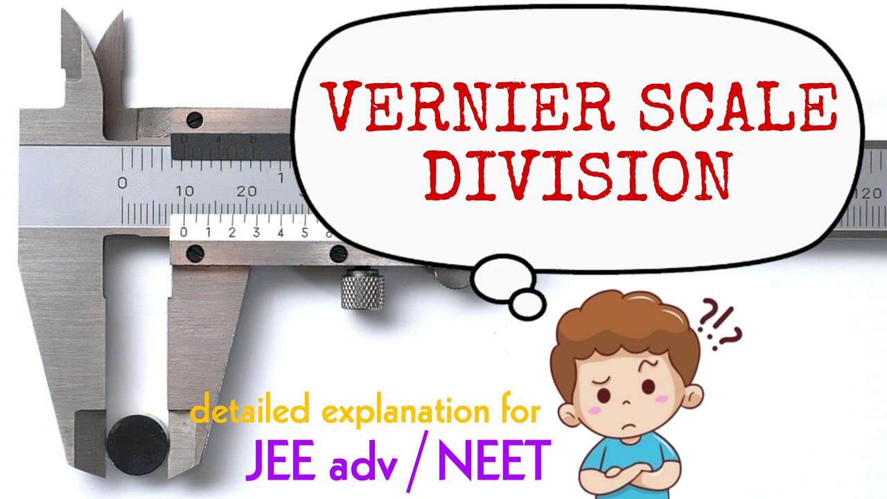 Vernier Scale Division | Vernier Caliper - 1 | JEE Main + Advanced ...