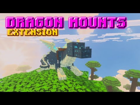 DRAGON MOUNTS EXTRA DRAGONS EXTENSION SPOTLIGHT IN MINECRAFT BEDROCK ...