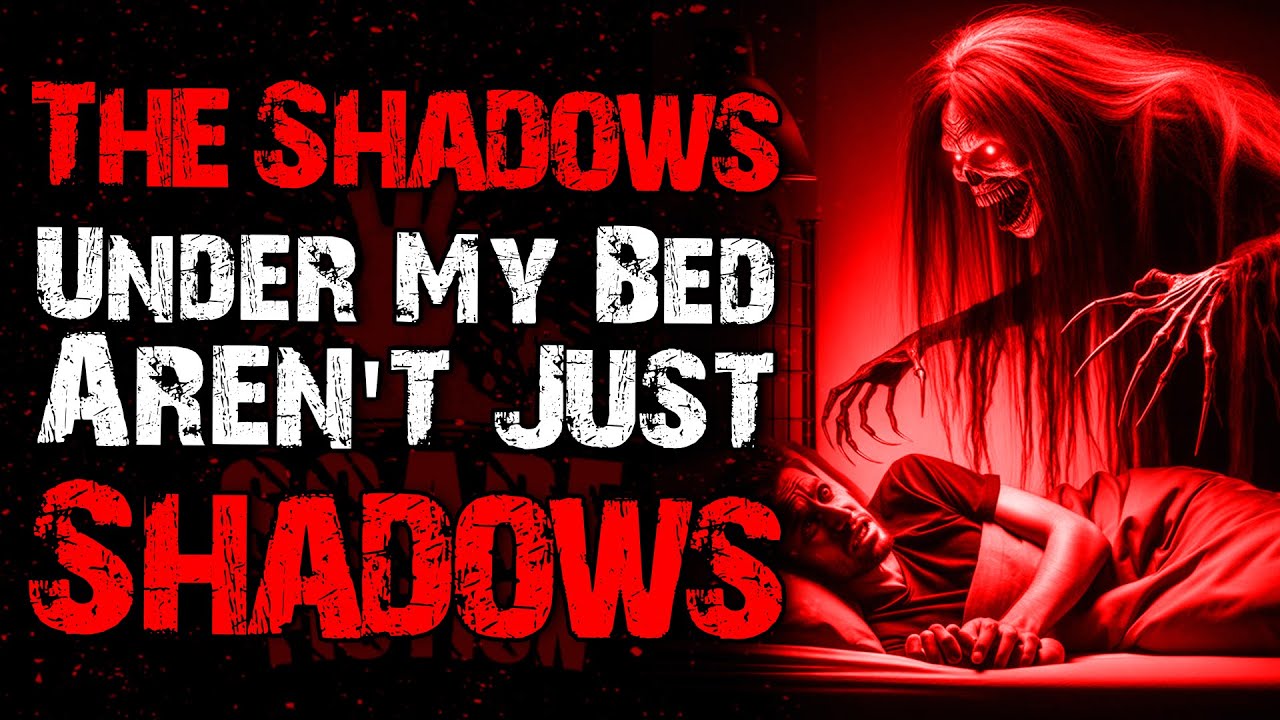 The Shadows Under My Bed Aren't Just Shadows Black screen Horror Story ...