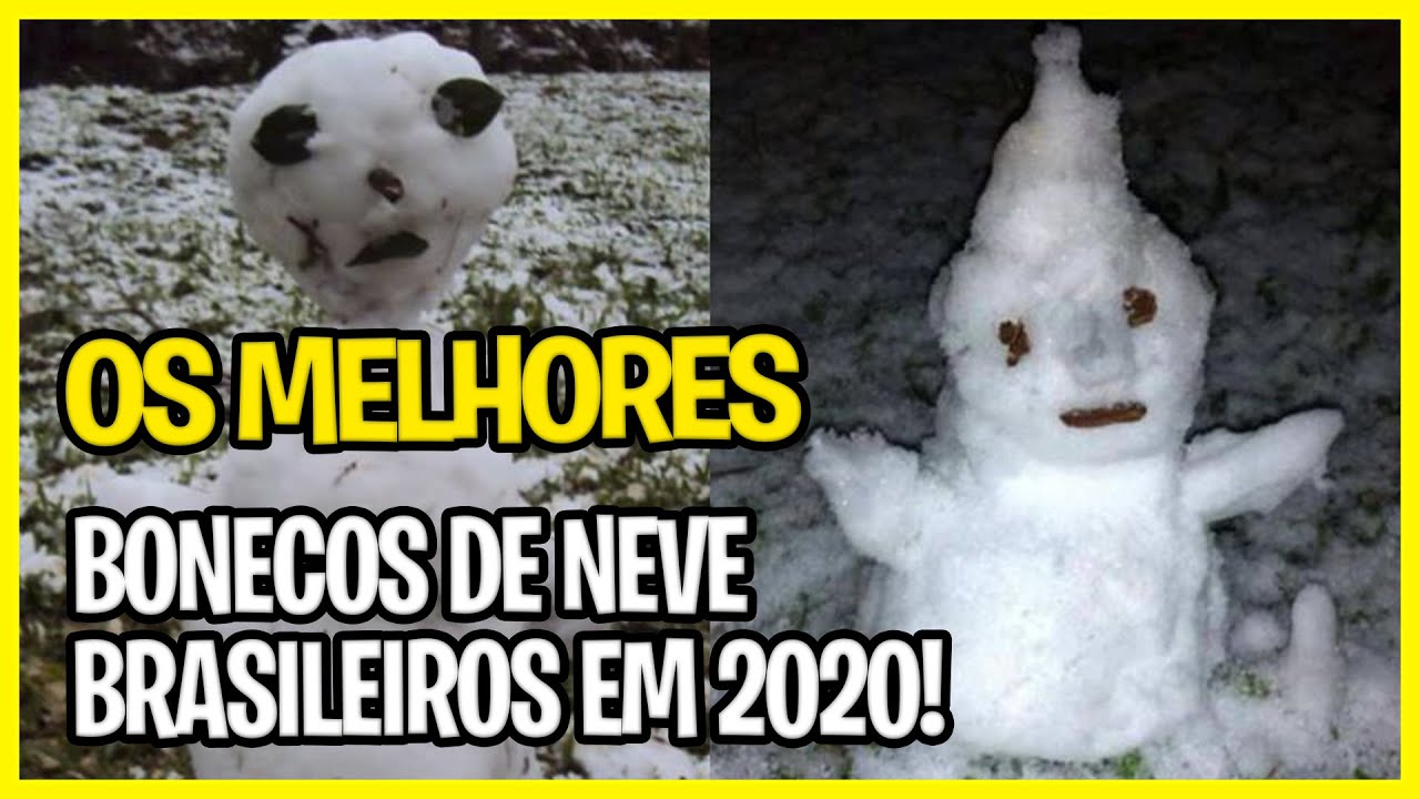 MEMES BONECOS DE NEVE BRASILEIROS EM 2020 - OS MELHORES! - YouTube