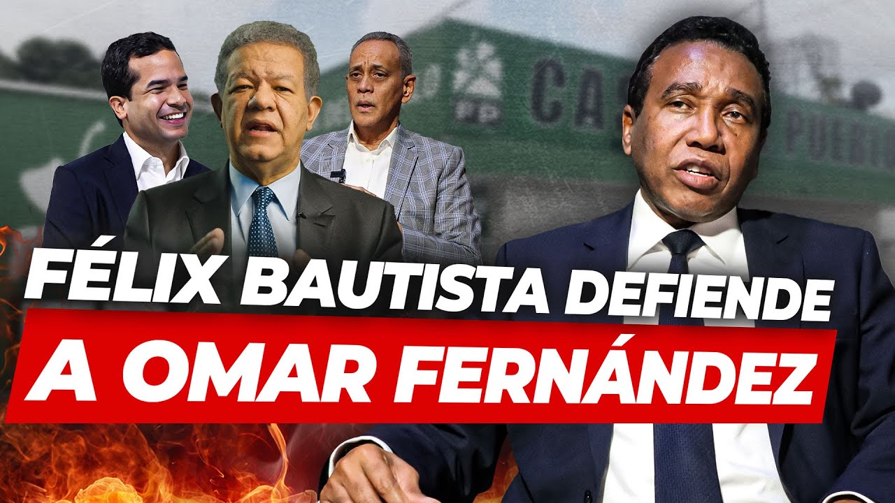 Senador Félix Bautista rechaza declaraciones de Manolo Pichardo sobre ...