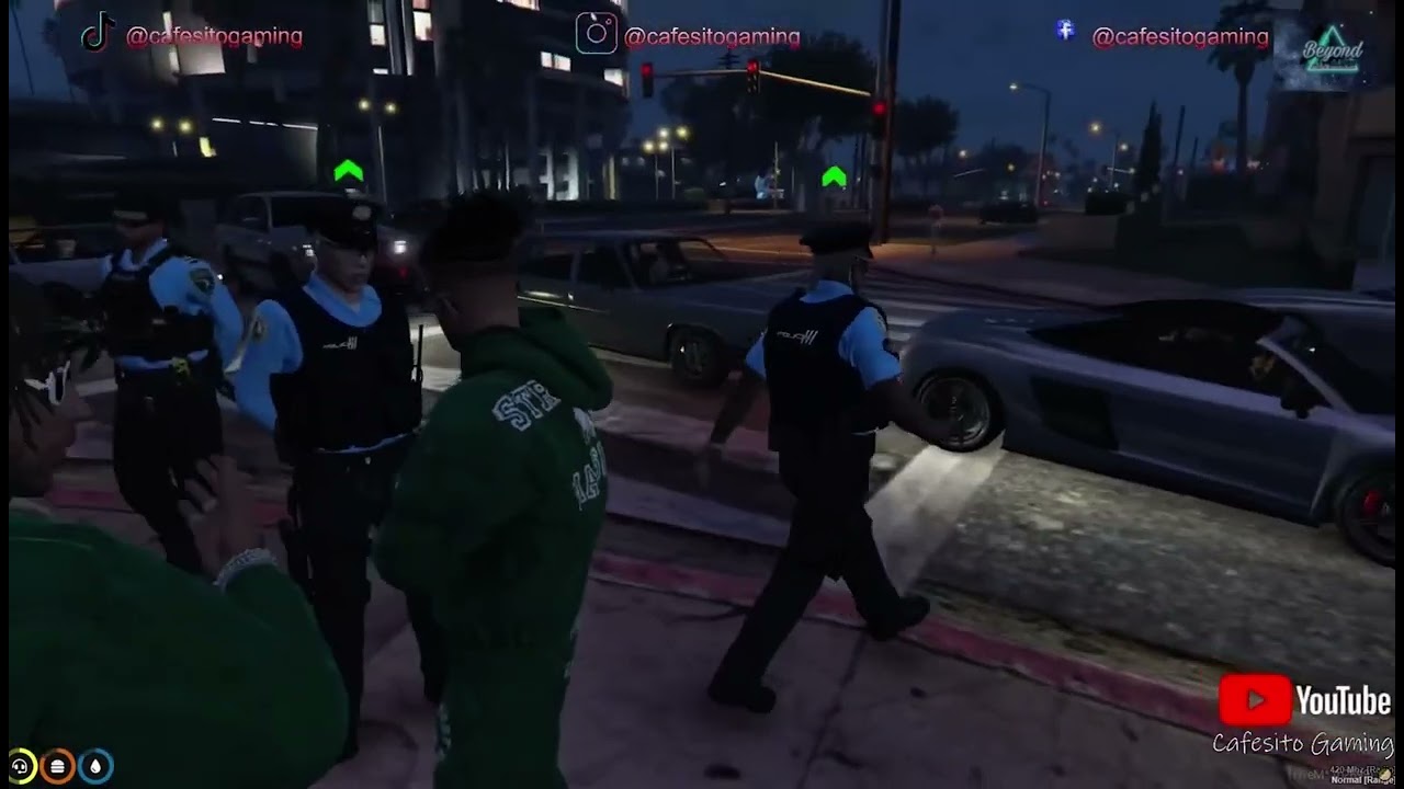 La Policía interviene en el Cookies! Termina en tiroteo! GTA ROLEPLAY ...