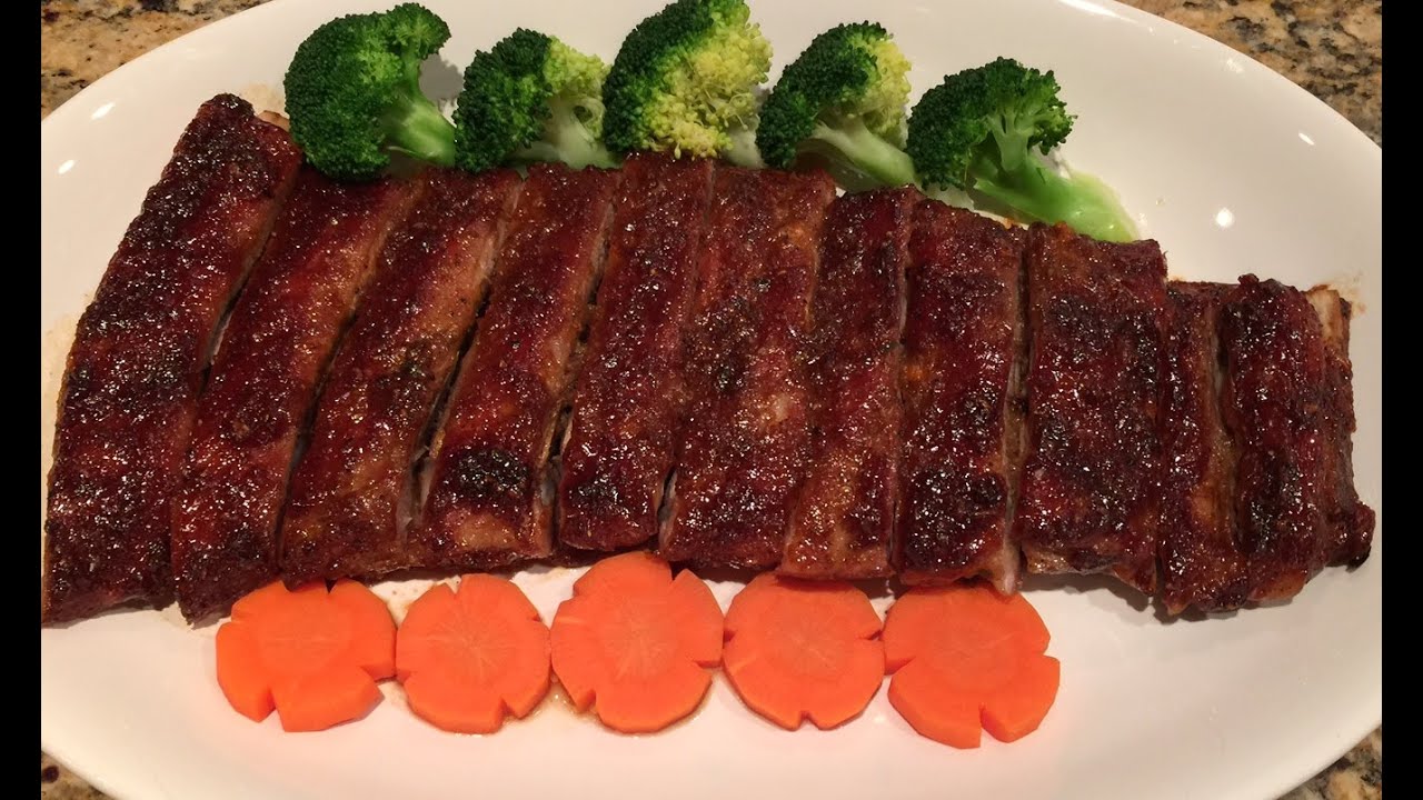 Sườn Đúc Lò - EASY Delicious Oven Roasted Pork Spare Ribs - YouTube