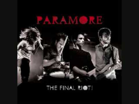 Paramore-CrushCrushCrush (Live At The Final Riot) - YouTube