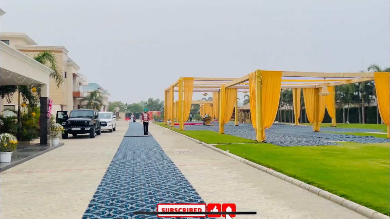 Viah diya Tyarian | 🌸Decoration | Vlog | Sandhu Farmhouse | Mahiyan ...