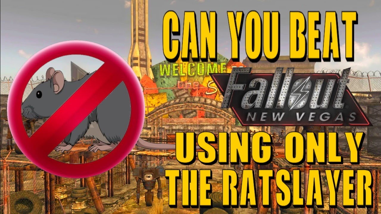 Can You Beat Fallout: New Vegas with ONLY the Ratslayer? - YouTube
