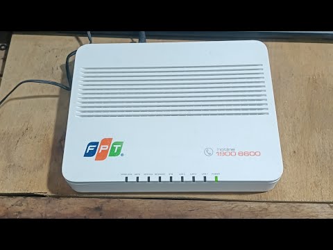 cài đặt modem FPT AC1000F thành cục phát wifi phụ Sài đa mạng - YouTube
