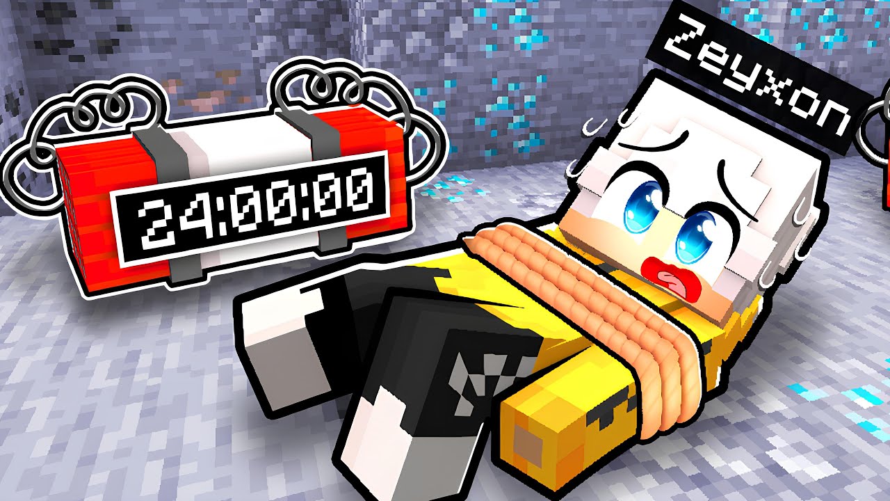24 ORE per TROVARE ZEYXON in Minecraft - YouTube