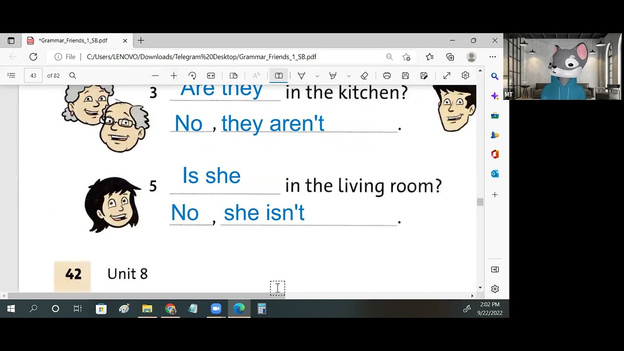 My Home (Unit 8, Grammar Friends1) - YouTube