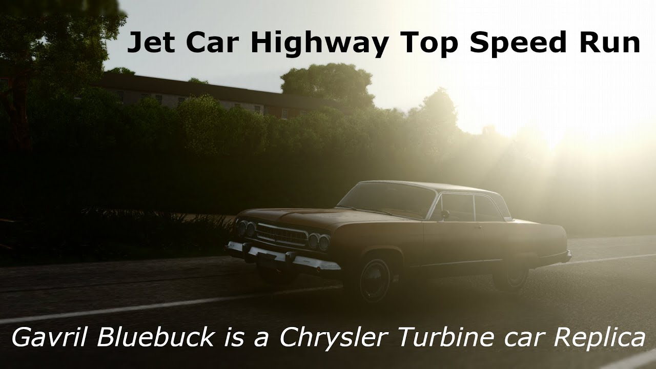 Driving the Turbine Car on Roane County's Highway - BeamNG.Drive - YouTube