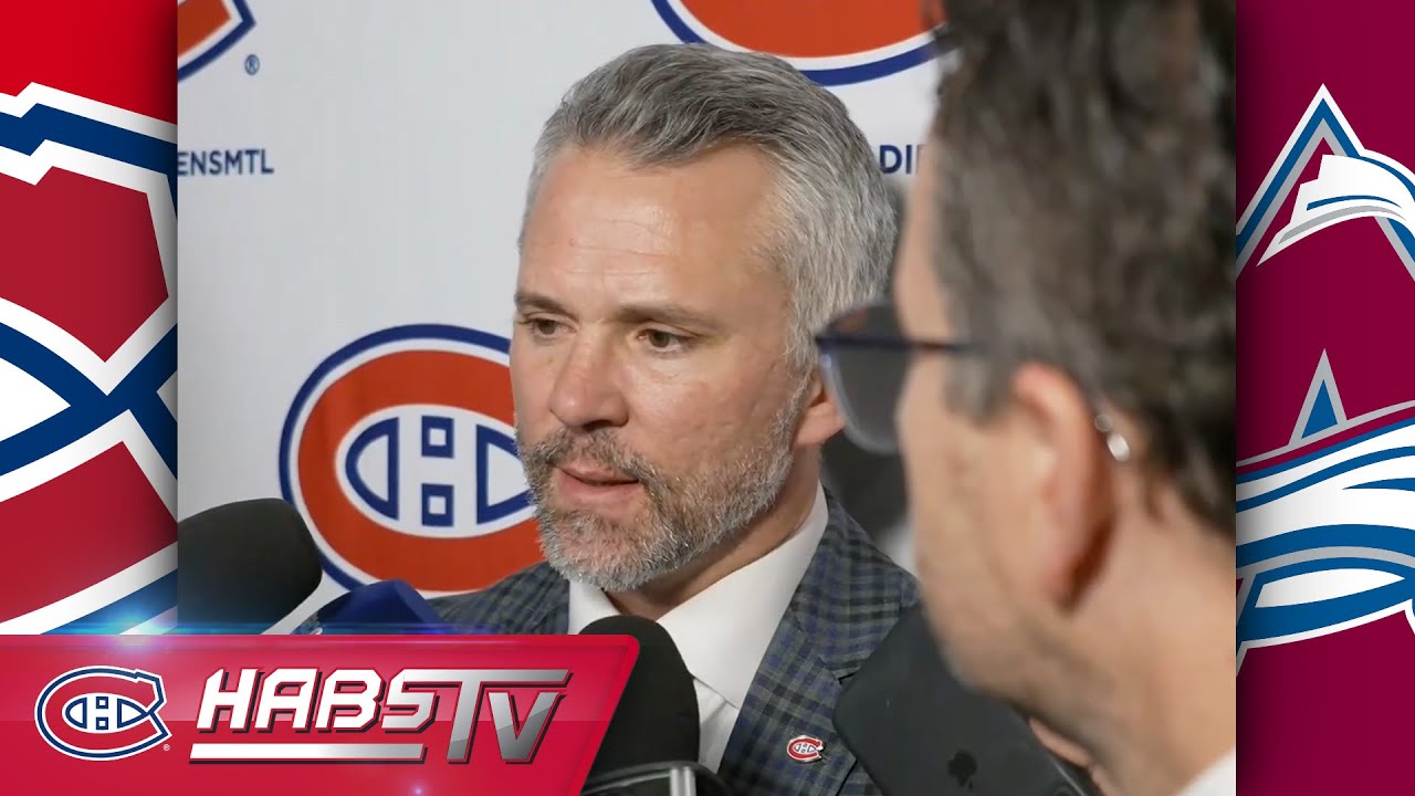 MTL@COL: St-Louis' postgame media op | FULL PRESS CONFERENCE - YouTube