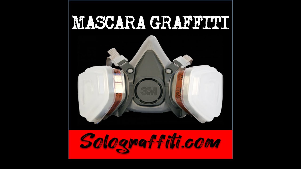 MASCARA PROTECCION PARA GRAFFITI 3M - - SOLOGRAFFITI.COM - -ANALISIS ...