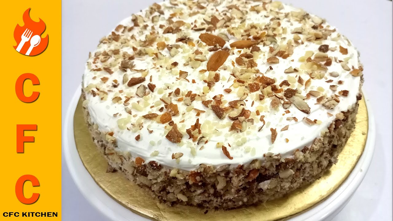 Simple Cake Recipe | almond cream cake recipe | Vanilla Sponge Cake ...