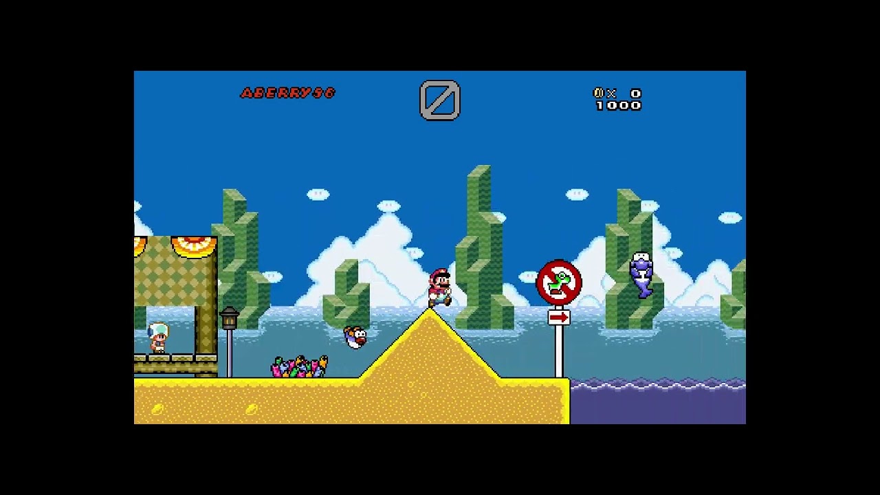 Super Mario Construct Level Showcase! (Salt-Air Sea) - YouTube
