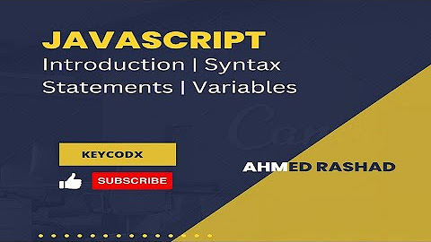 Learn JavaScript In Arabic - YouTube