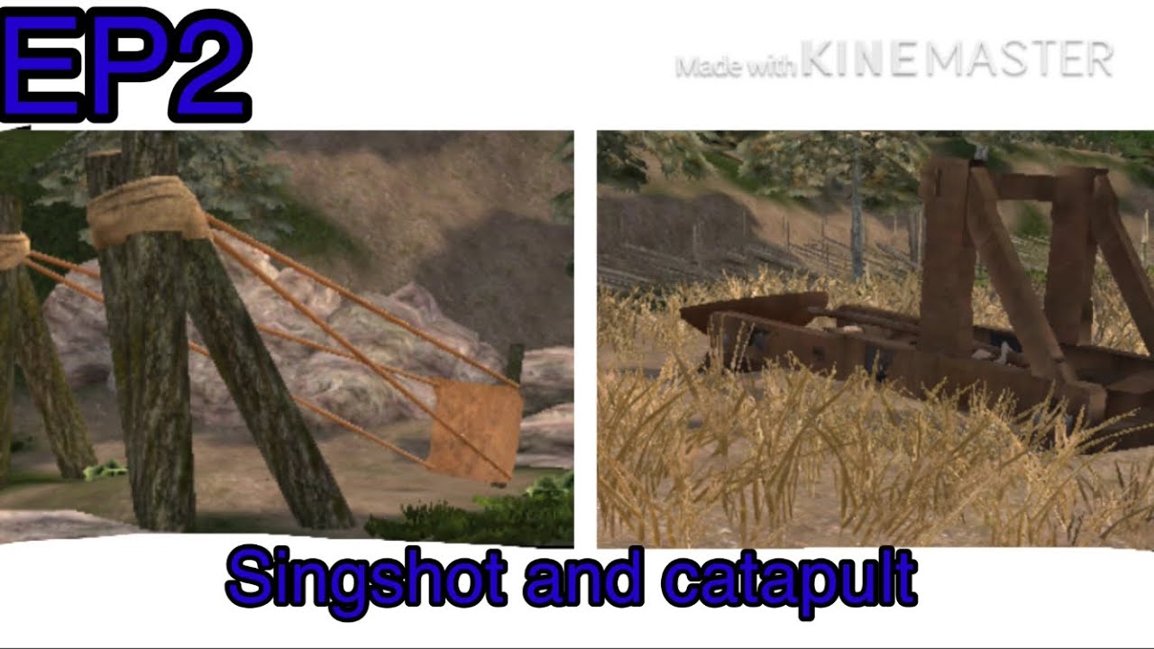Goat simulator |EP2| slingshot and catapult - YouTube