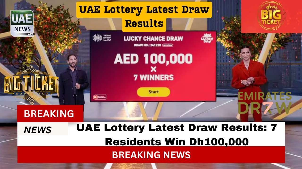 Breaking News: UAE Lottery Latest Draw Results | 7 Residents Win Dh100 ...