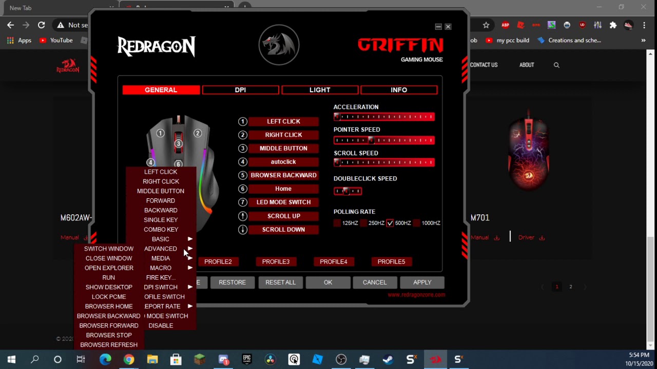 How to make a crazy fast autoclicker (REDDRAGON MOUSE ONLY) - YouTube