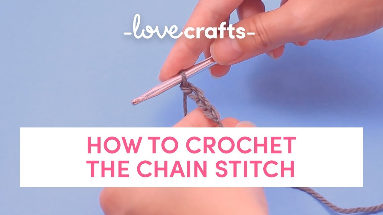 How to Crochet | The Chain Stitch - YouTube