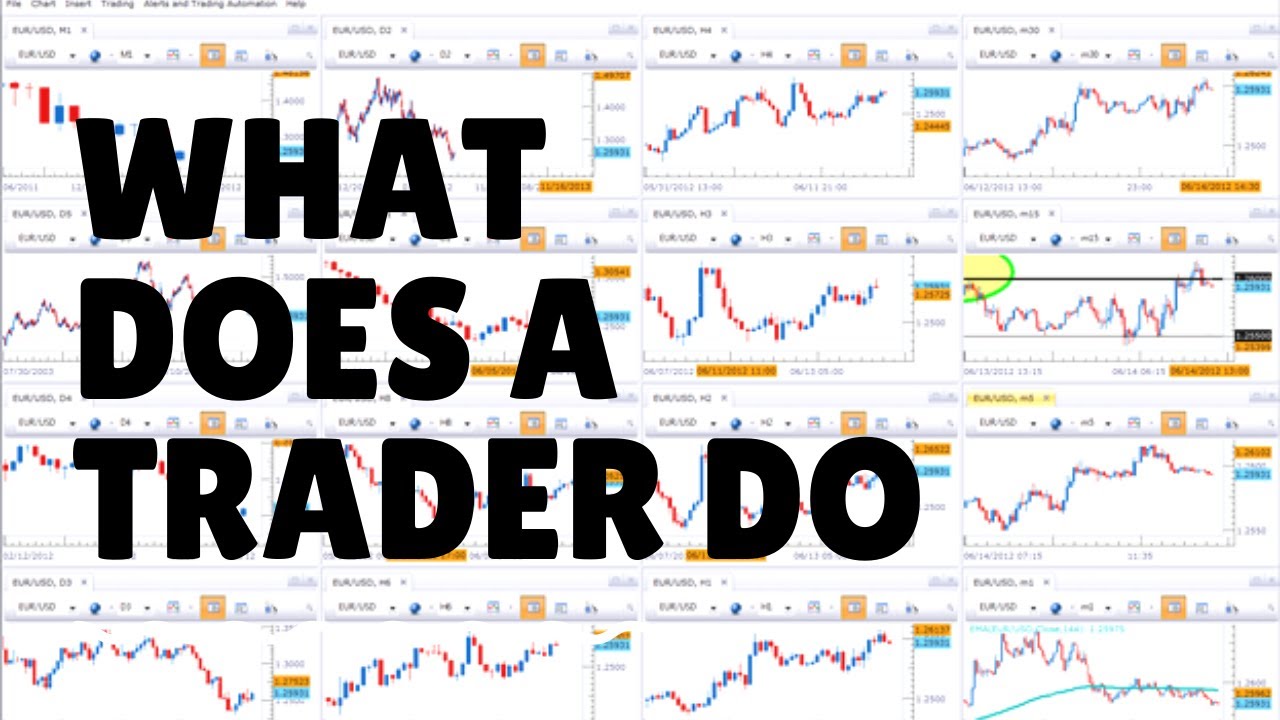 WHAT DOES A TRADER DO? - YouTube