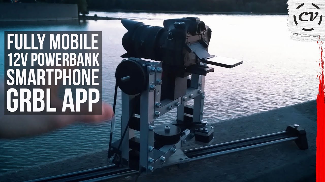 Fully Mobile Camera Slider Test (DIY 3 Axis Slider) - YouTube