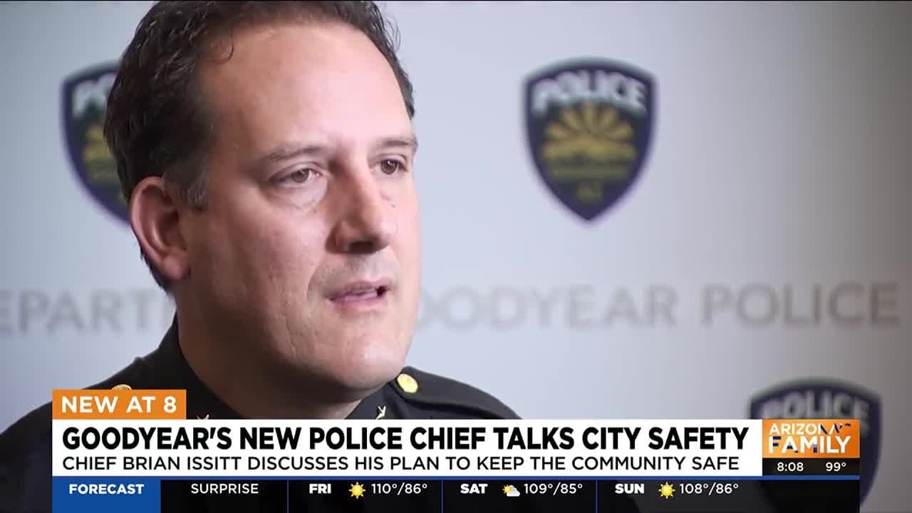New Goodyear police chief lays out vision for department - YouTube