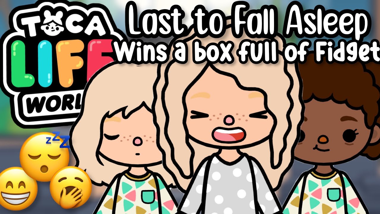 Last to Fall Asleep wins a box full of Fidget Toys 😴🥱 | Vlogs with Gaby ...