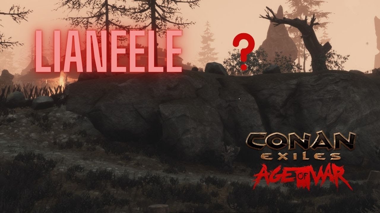 Onde achar a Lianeele??? 🤔 Conan Exiles - YouTube