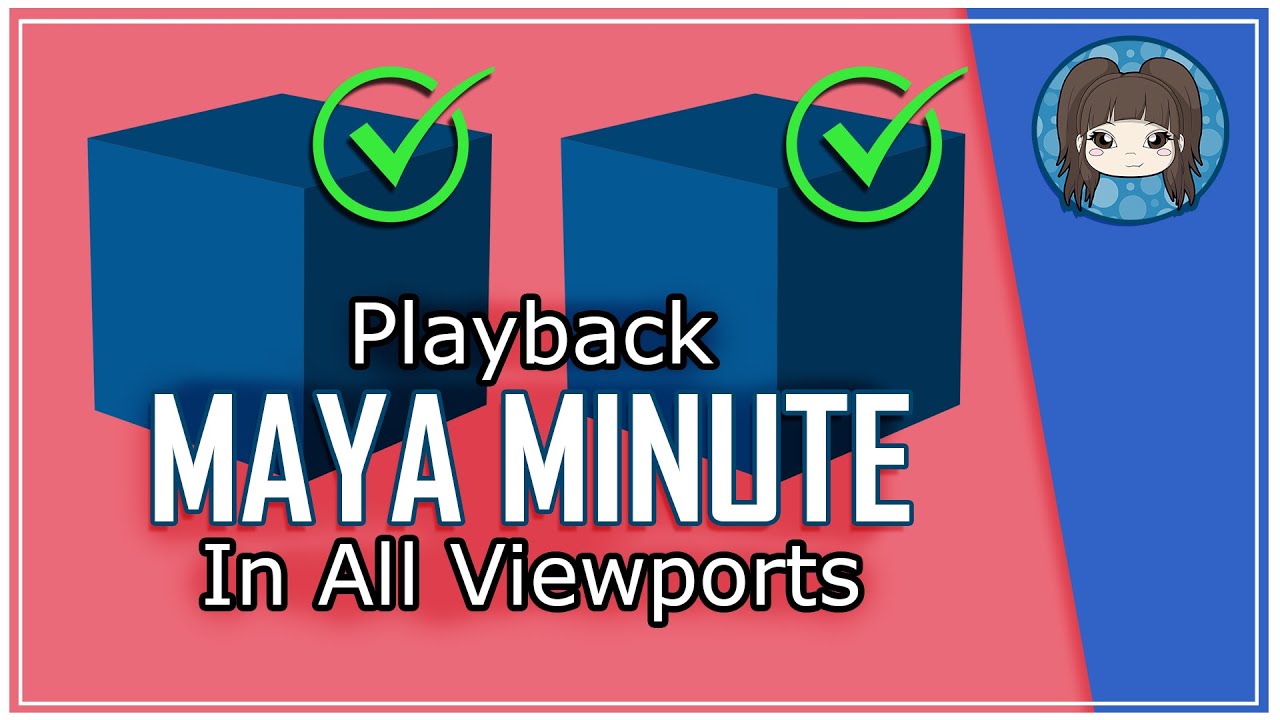 HOW TO PLAY ANIMATION IN ALL MAYA WINDOWS - Maya Minute - YouTube