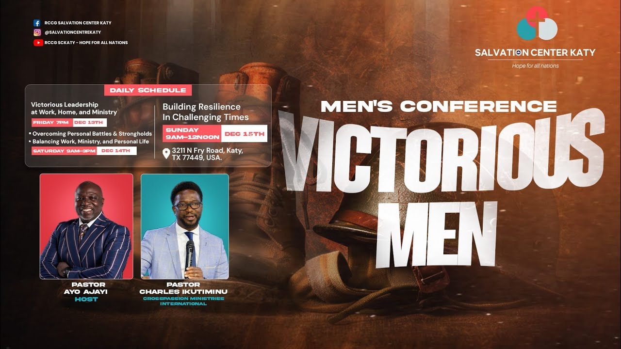 Sunday Celebration Service - Men's Conference - Day Three - Victorious ...