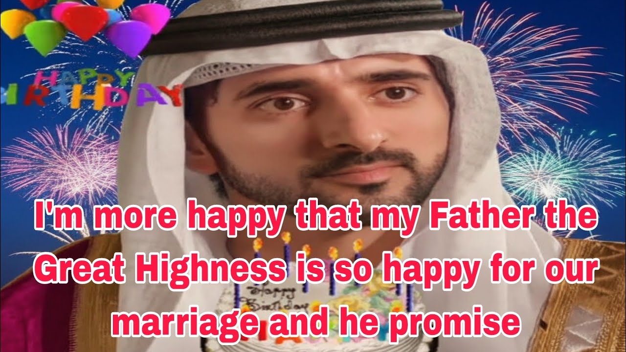 I'm more happy that my Father the Great Highness is so happy for our ...