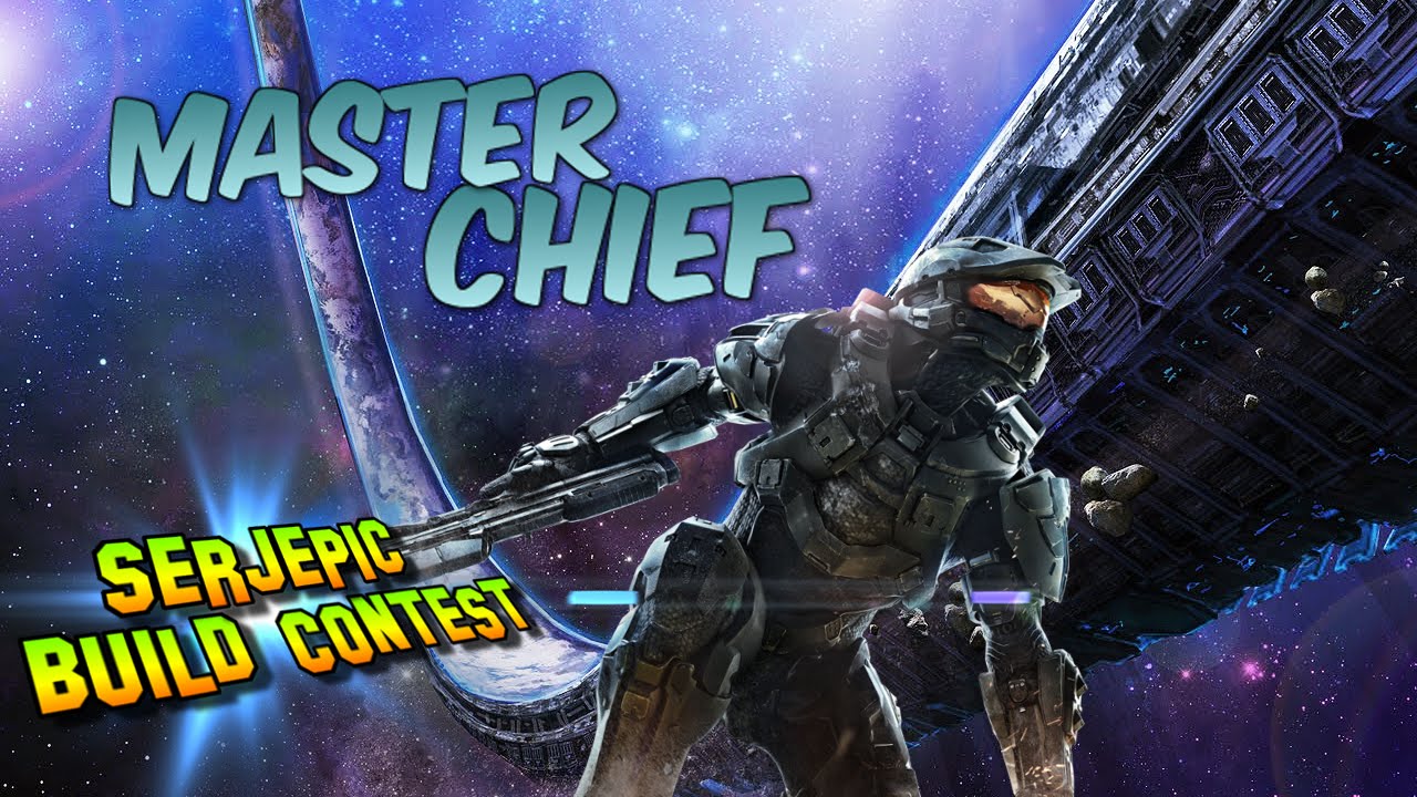 Minecraft - Serjepic's Build Contest - Master Chief - YouTube