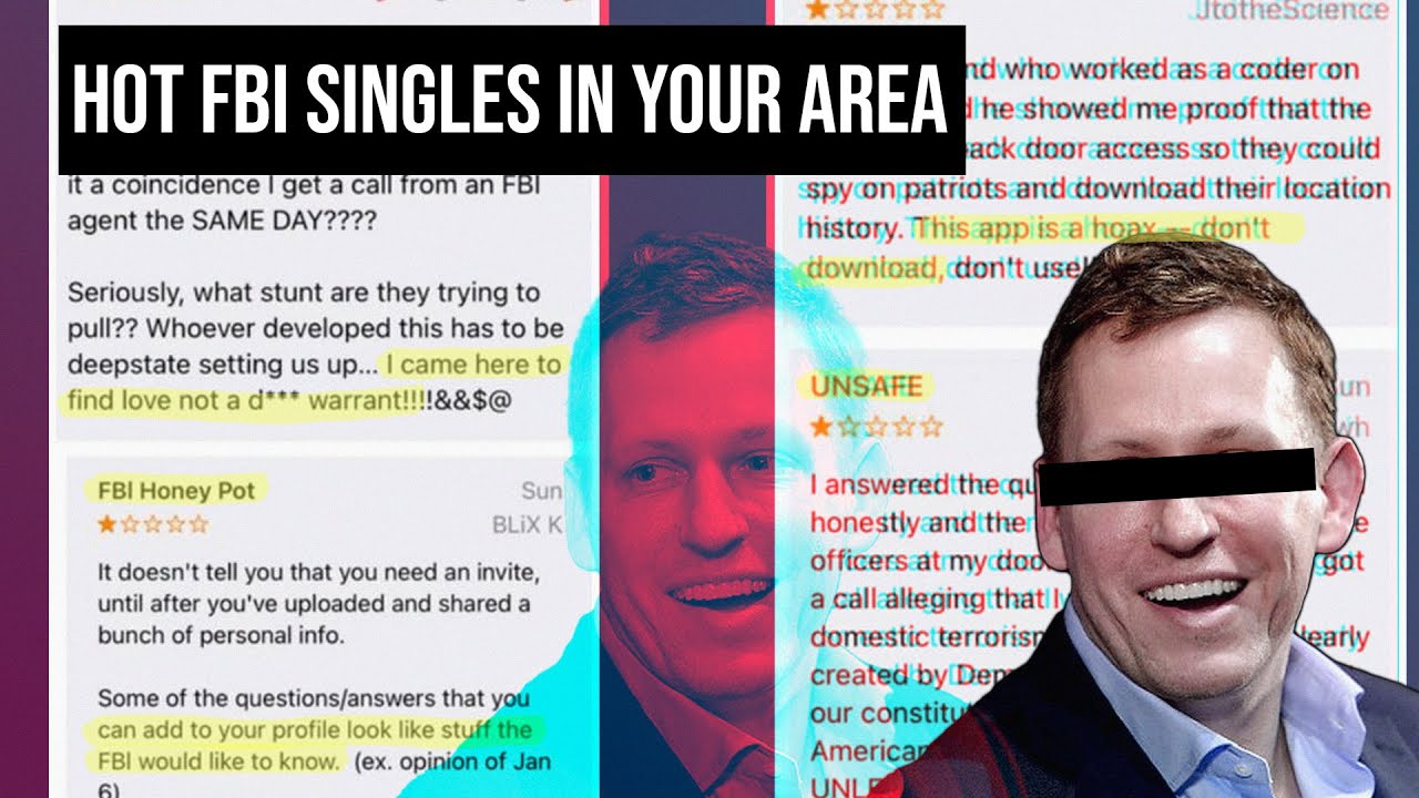 Right Stuff: Peter Thiel's FBI Dating Site - YouTube