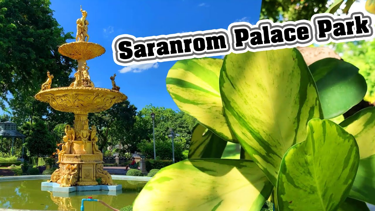 Walking tour in Bangkok | Saranrom Palace Park | Part 1 | HOW ARE YOU ...