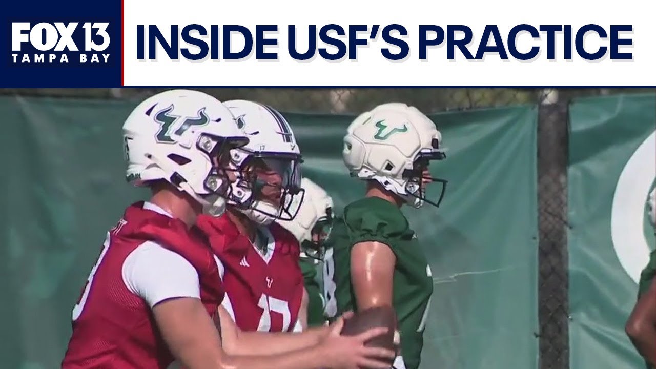 USF preparing for new college football season - YouTube