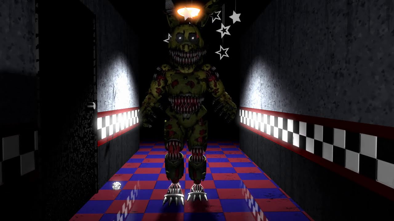 (SFM FNAF) Nightmare Springtrap Jumpscare! - YouTube