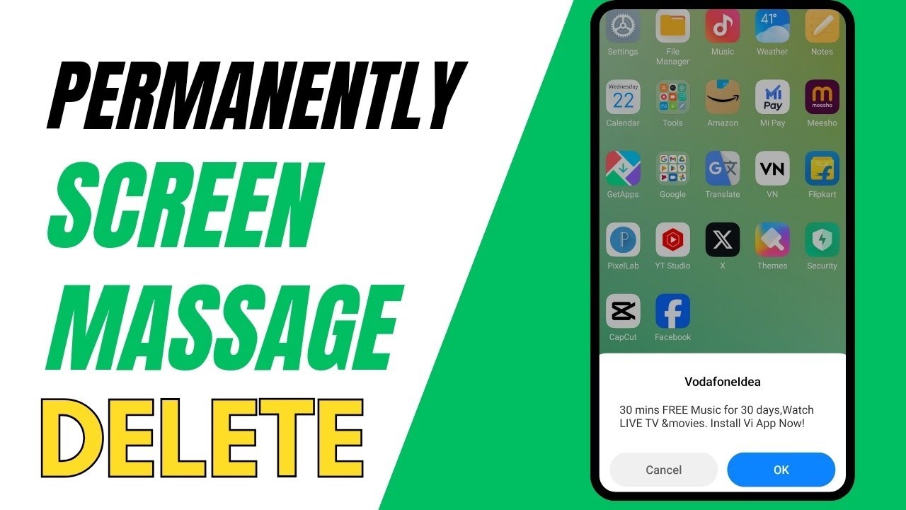 how to remove flesh massage from mobile . how to stop massage ...