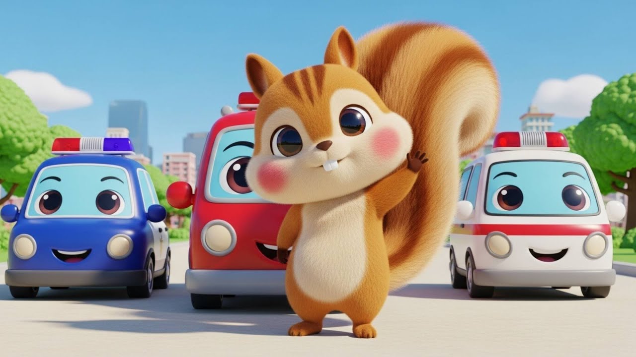 Chippy to the Rescue! 🚓🚒🚑 Jobs Song for Kids | Nursery Rhymes | Chippy ...