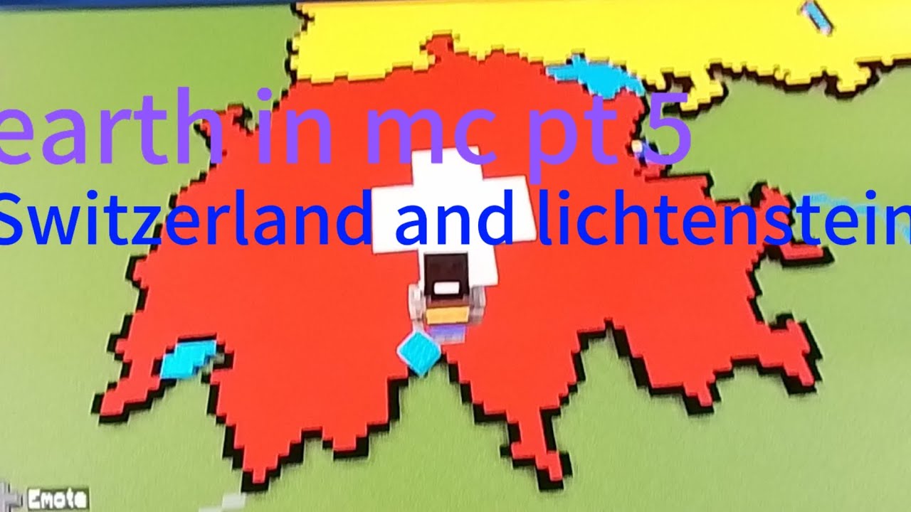 earth in mc pt 5. Switzerland 🇨🇭 and lichtenstein - YouTube
