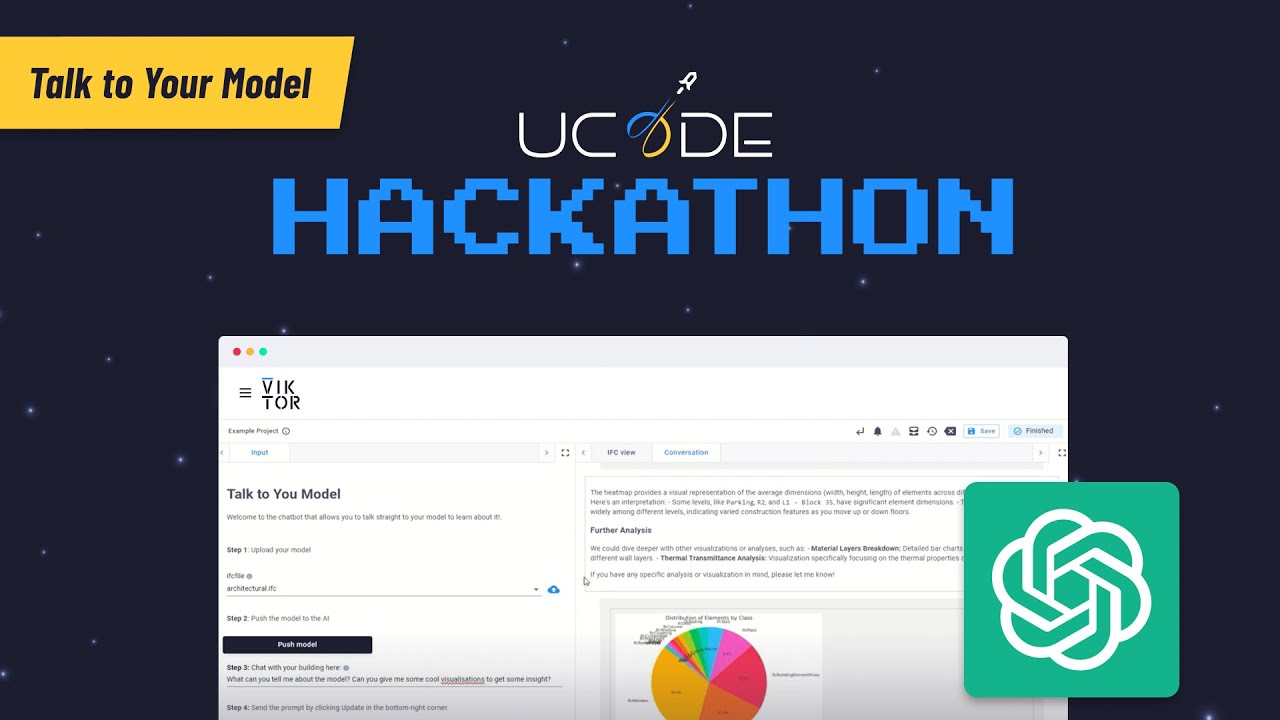 IFC Data Extraction with ChatGPT Integration - UCODE24 Hackathon - YouTube
